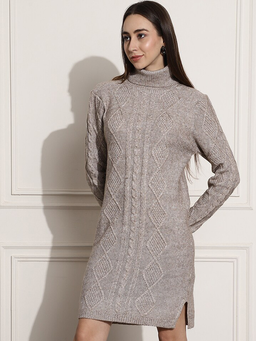 Buy NoBarr High Neck Acrylic Dress - Dresses for Women 25367064 | Myntra