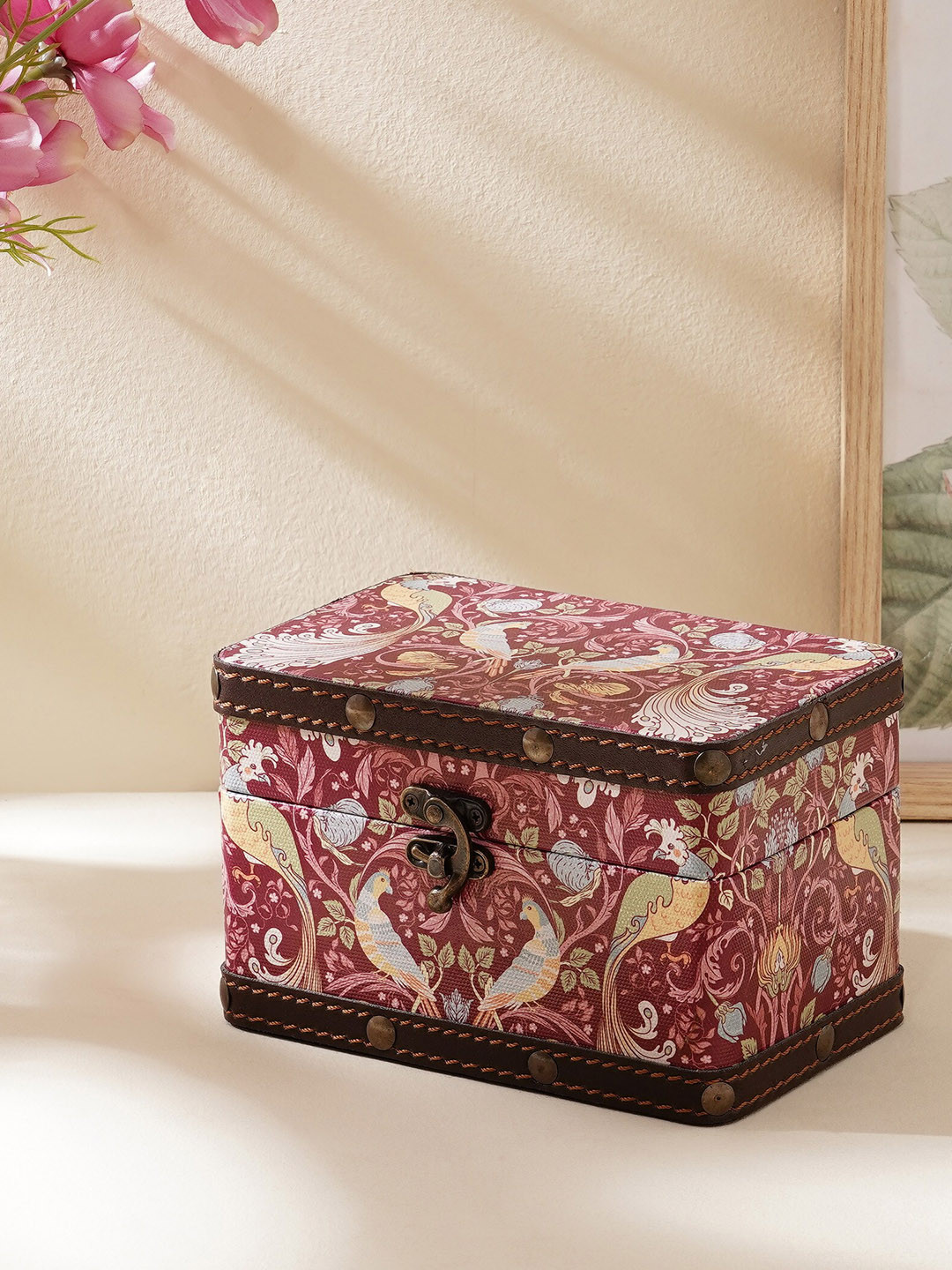 Buy Home Centre Wooden Printed Storage Box - Organisers for Unisex ...