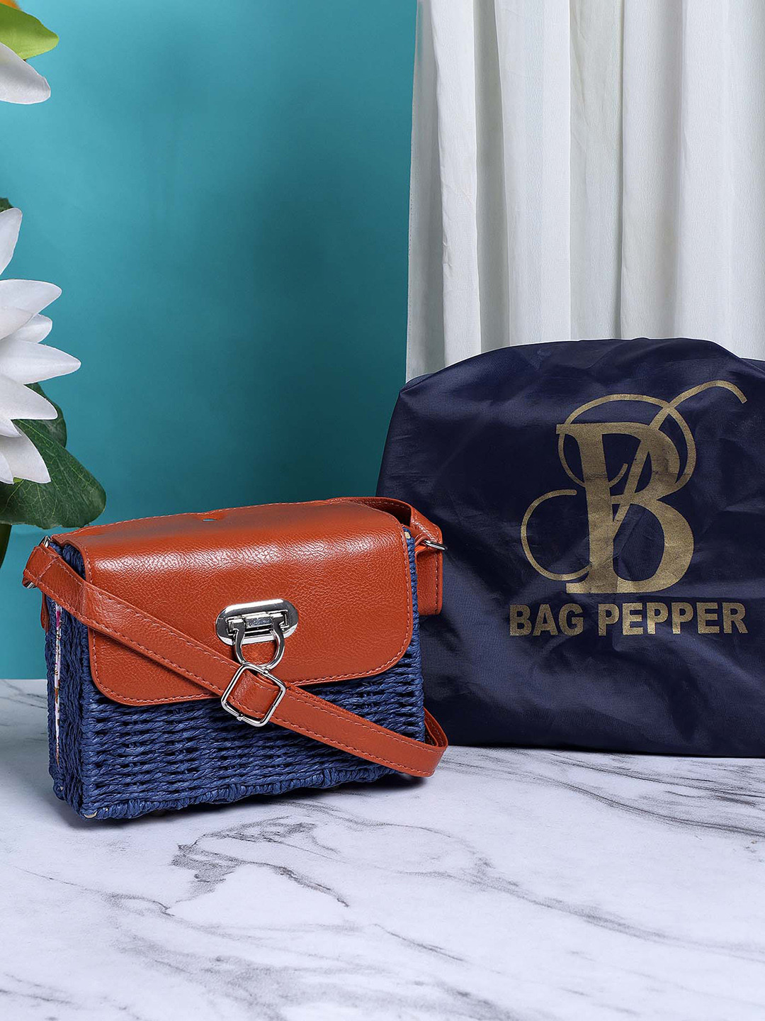 Buy Bag Pepper Textured Structured Sling Bag - Handbags for Women ...