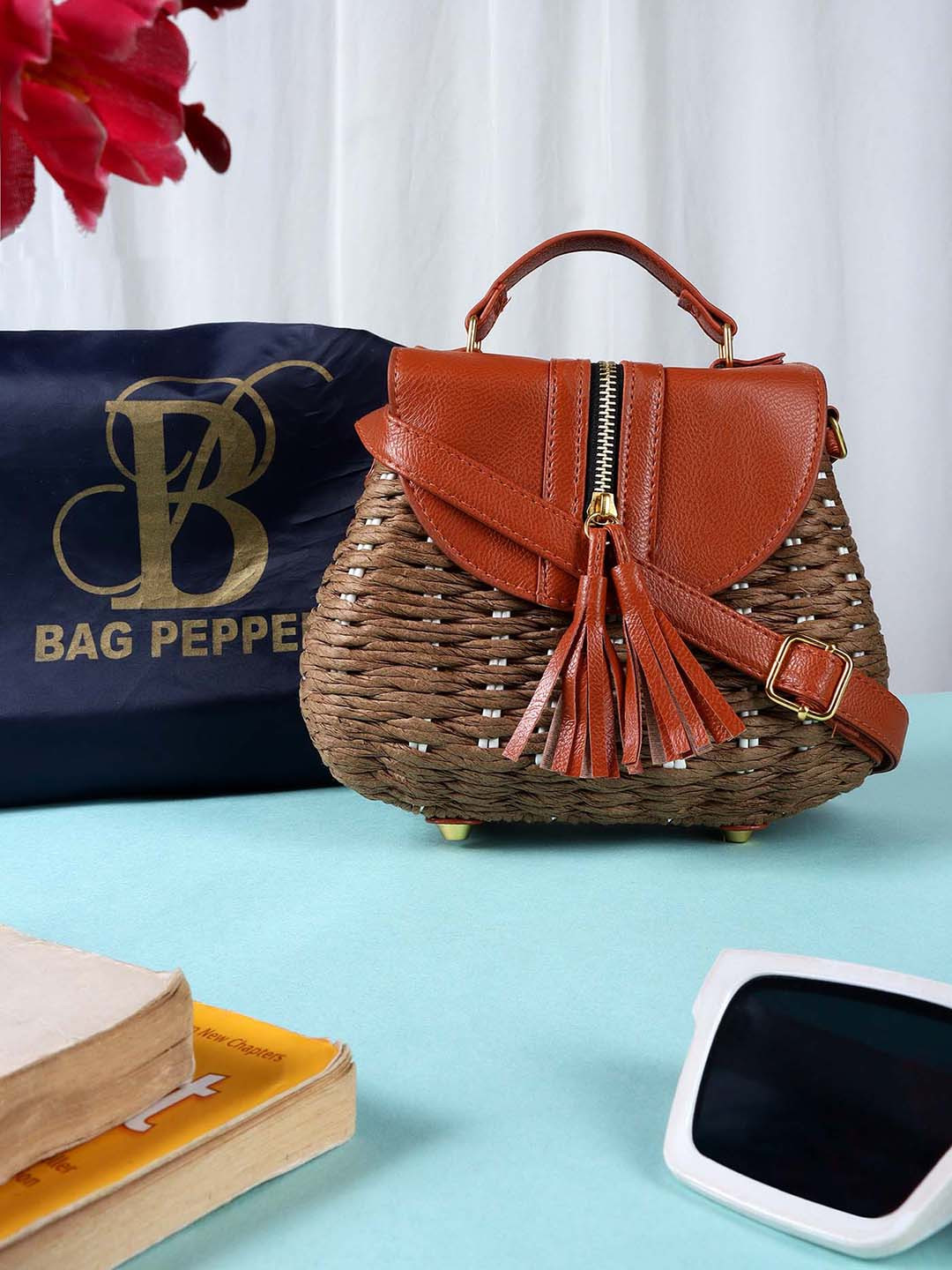 Buy Bag Pepper Textured Structured Handheld Bag - Handbags for Women ...