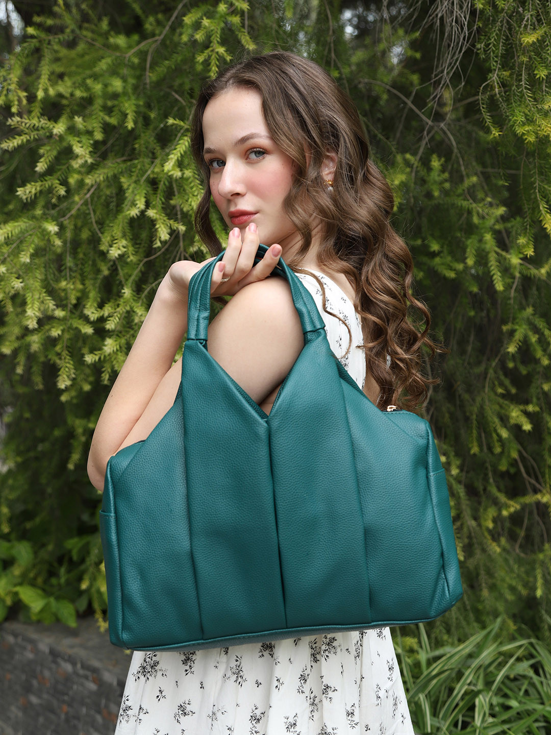 Buy MINI WESST Textured Structured Tote Bag - Handbags for Women 25377942 | Myntra