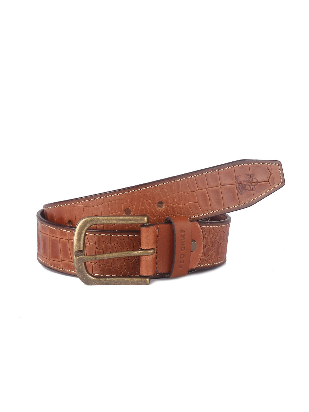 Buy Red Chief Men Textured Leather Belt - Belts for Men 25382608 | Myntra