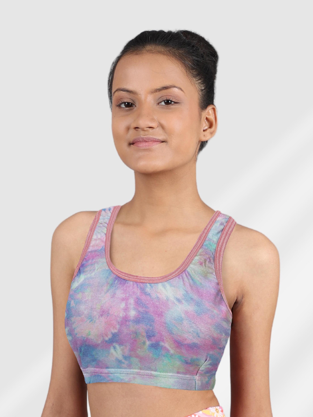 Buy DChica Girls Abstract Full Coverage All Day Comfort Non Padded ...