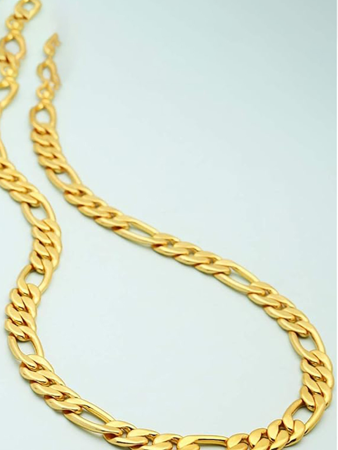 Buy VIEN Unisex Gold Plated Stainless Steel Chain - Necklace And Chains ...