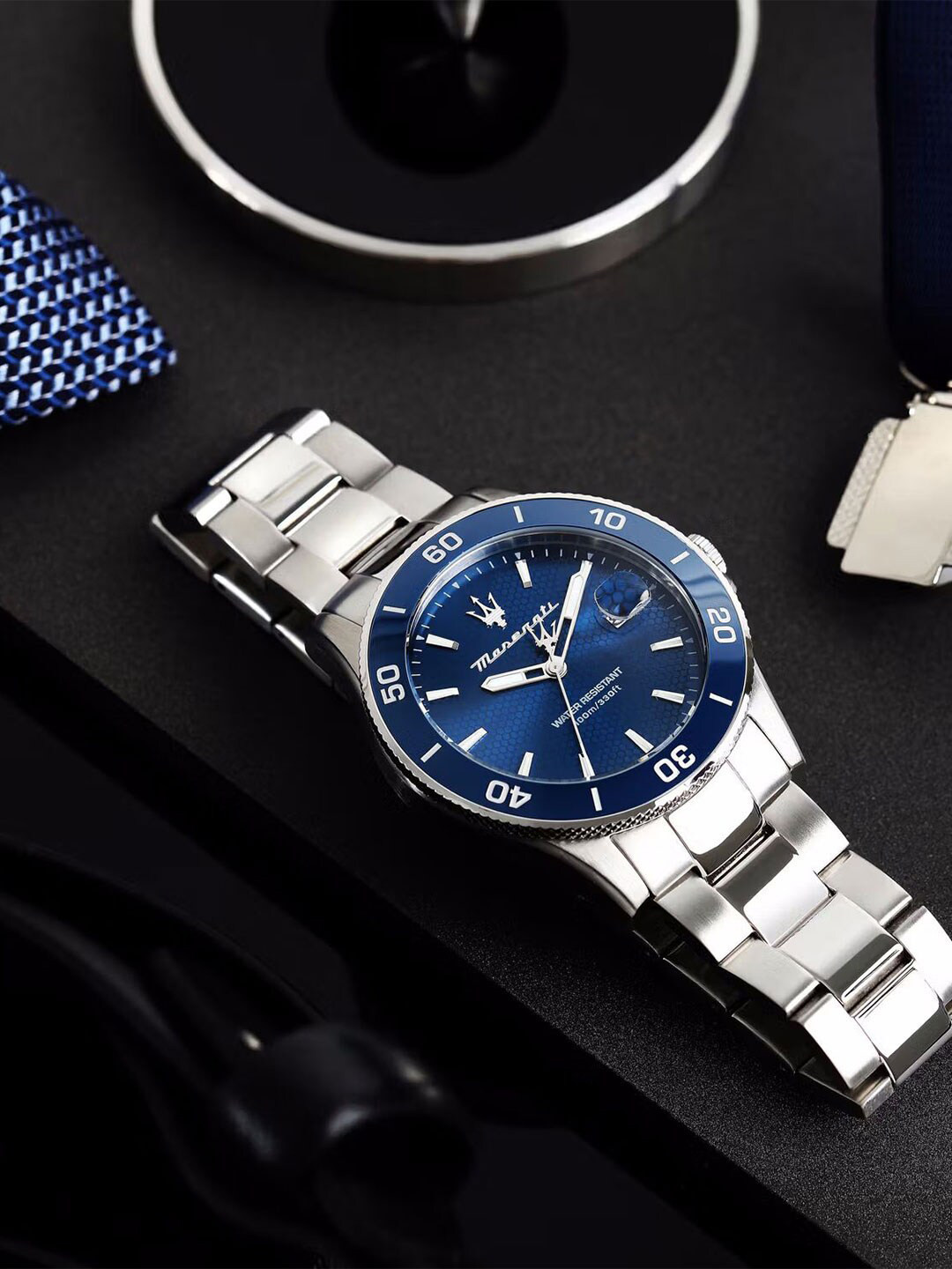 Buy Maserati Men Water Resistance Stainless Steel Analogue Watch ...