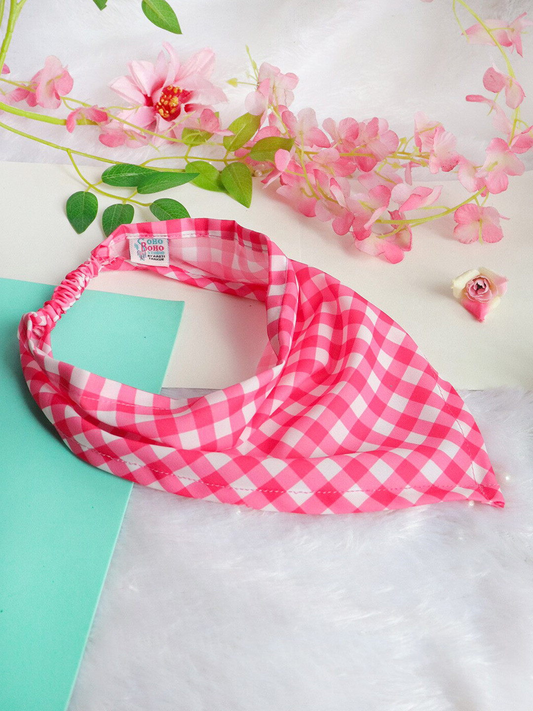 Buy Soho Boho Studio Checked Hairband - Hair Accessory for Women ...