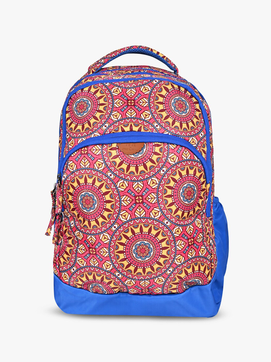 Buy TEAL BY CHUMBAK Ethnic Motifs Printed 13 Inch Laptop Backpack ...
