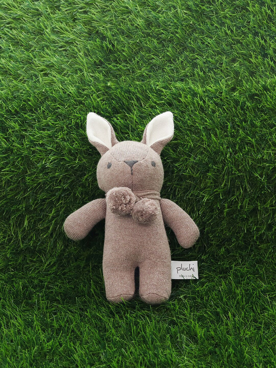 Buy Pluchi Kids Toto Bear Knitted Soft Toy - Soft Toys And Dolls for ...
