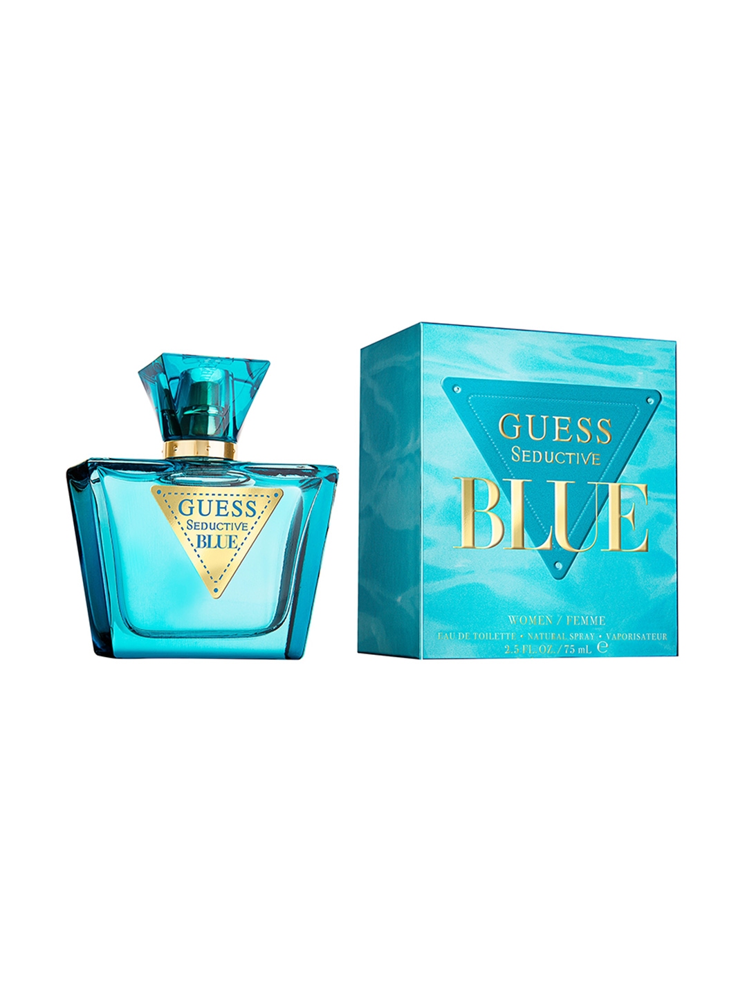 Buy Guess Women Seductive Blue Eau De Toilette Natural Spray 75 Ml