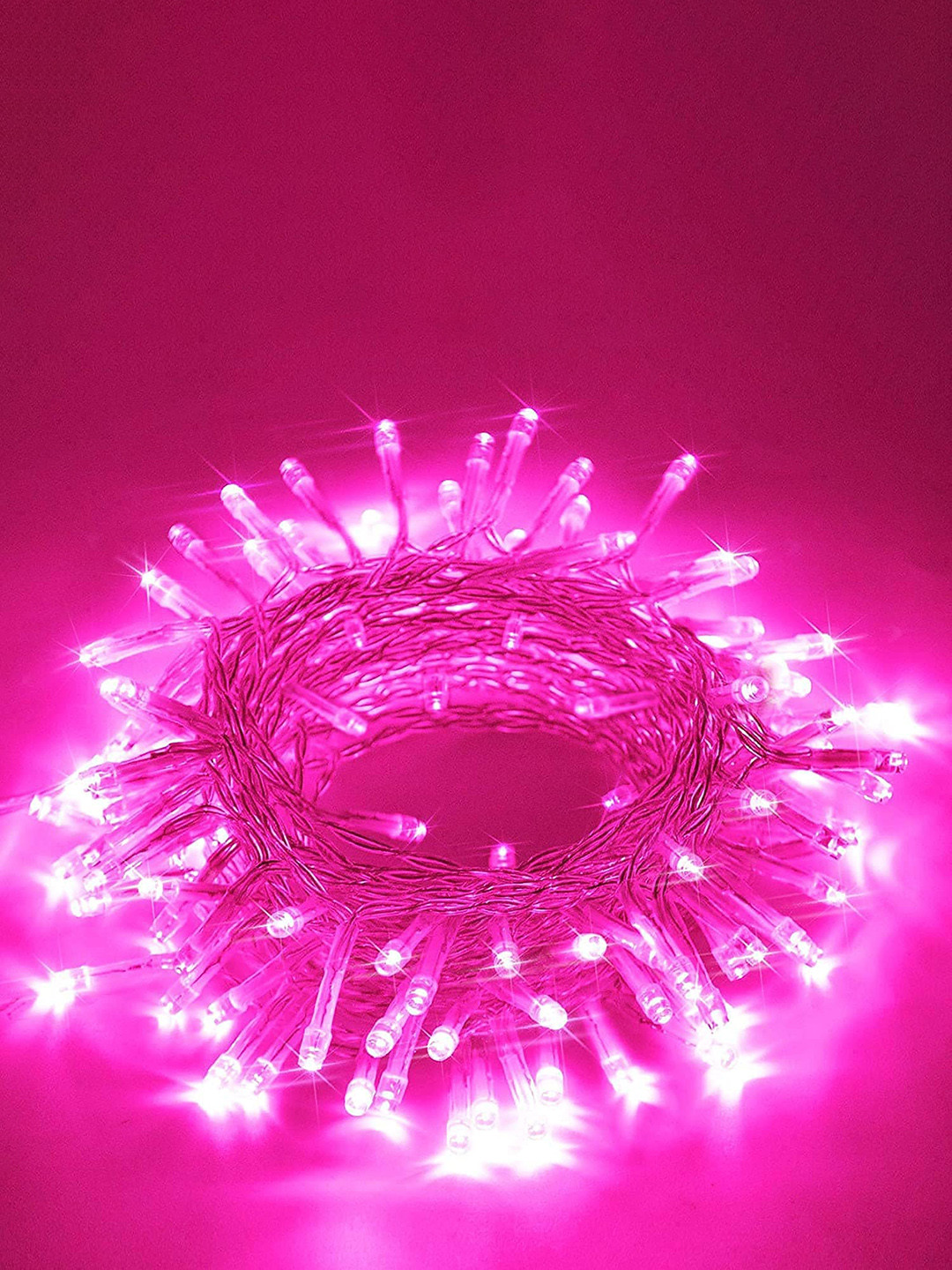 Buy Desidiya Pink LED Rice Decoration String Lights - String Lights for ...