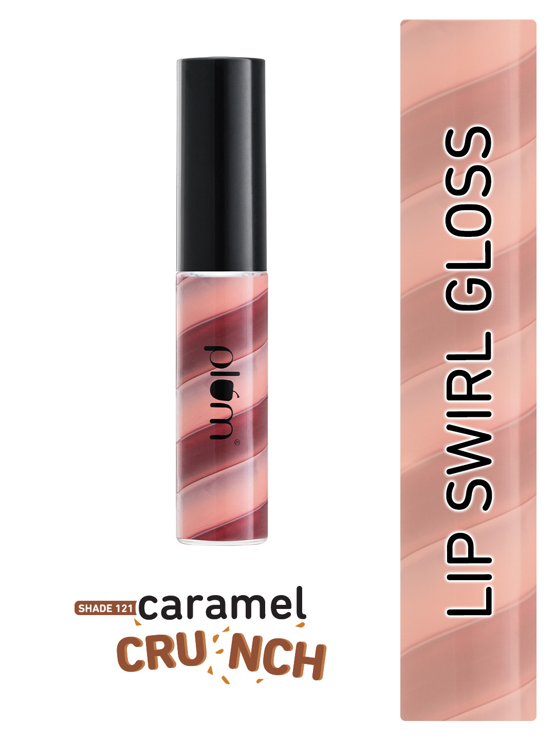 Buy Plum Soft Swirl High Shine Lip Gloss 6ml Caramel Crunch 121 - Lip ...