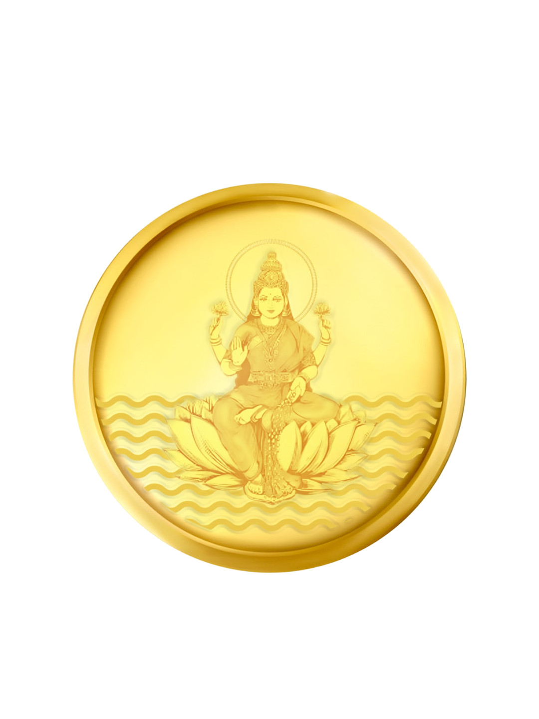 Buy BHIMA Goddess Lakshmi 24KT Gold Coin 2g - Gold Coin for Unisex ...