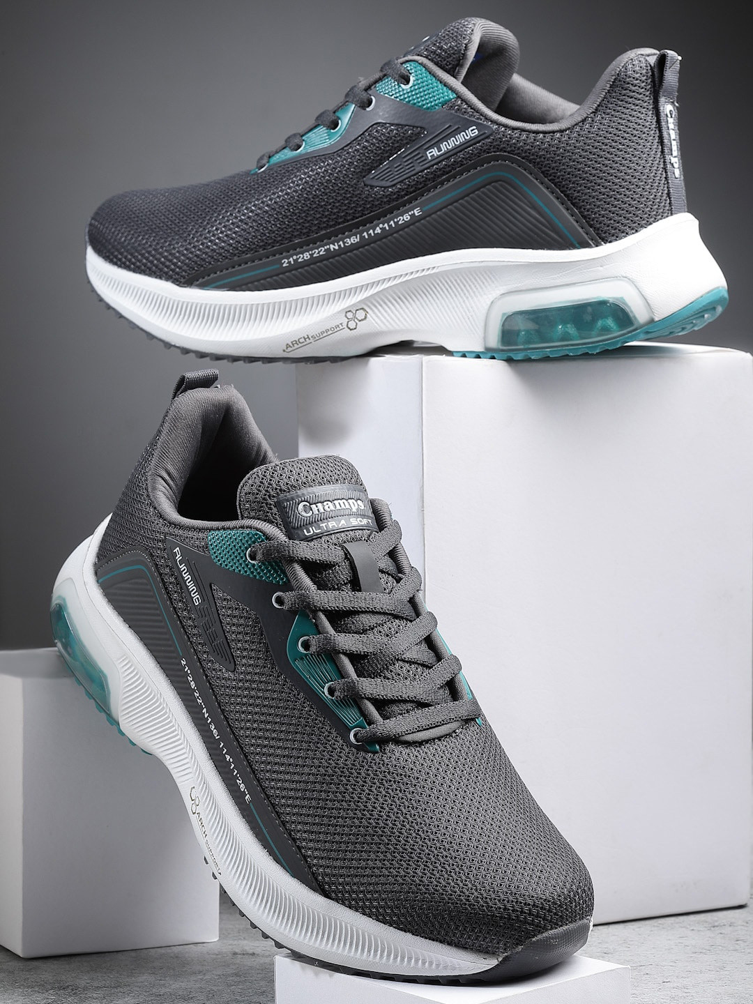 Buy Champs Men Mesh Running Sports Shoes - Sports Shoes for Men ...