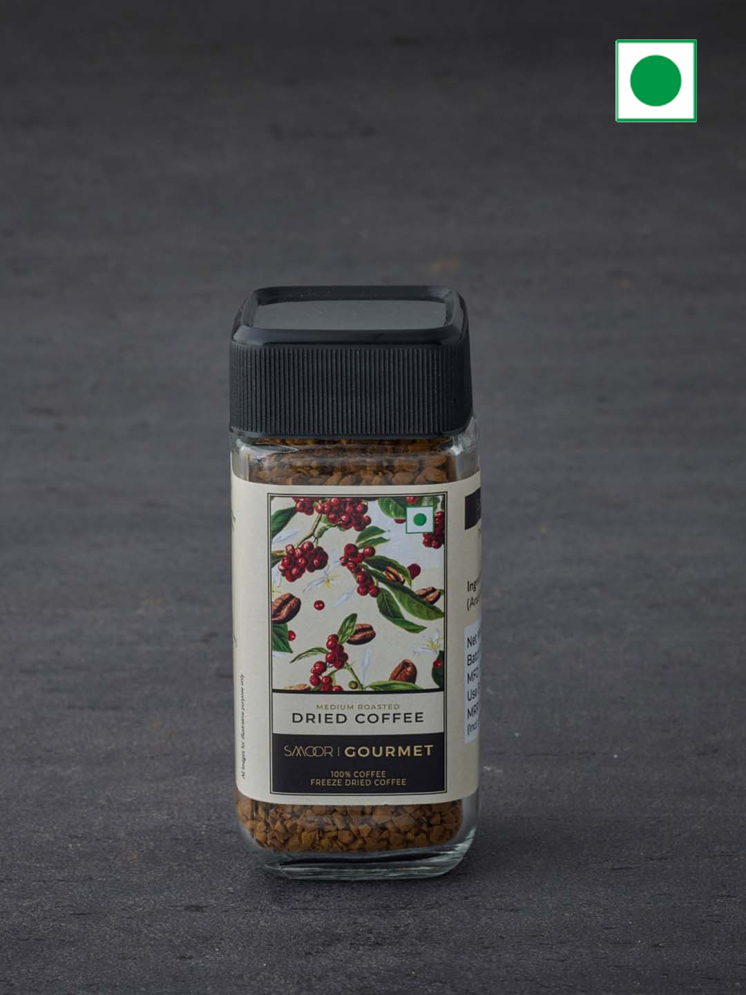 Buy SMOOR Set Of 2 Freeze Dried Coffee 100 Gms Each - Coffee for Unisex ...