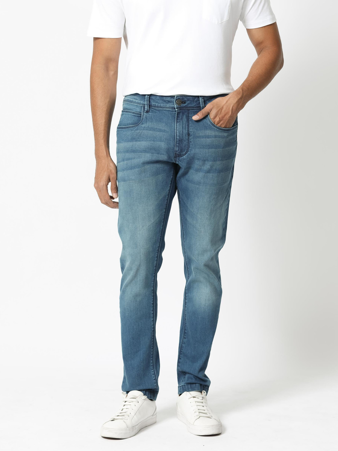 Buy RARE RABBIT Men Night Slim Fit Cotton Jeans - Jeans for Men ...