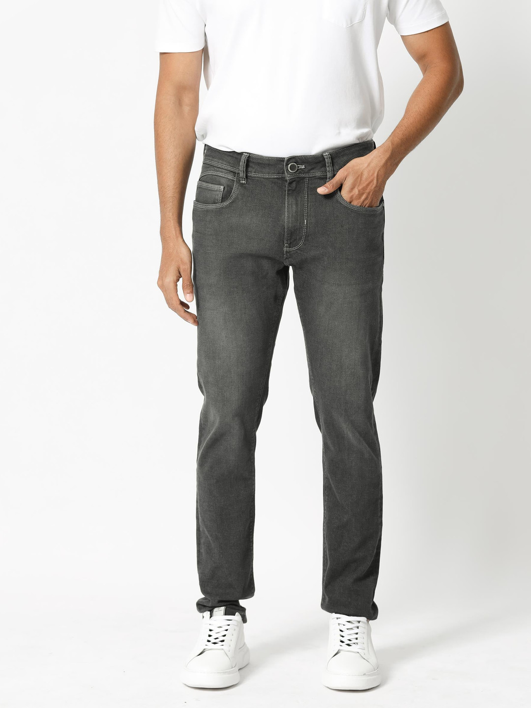 Buy RARE RABBIT Men Celebi Slim Fit Cotton Jeans - Jeans for Men ...