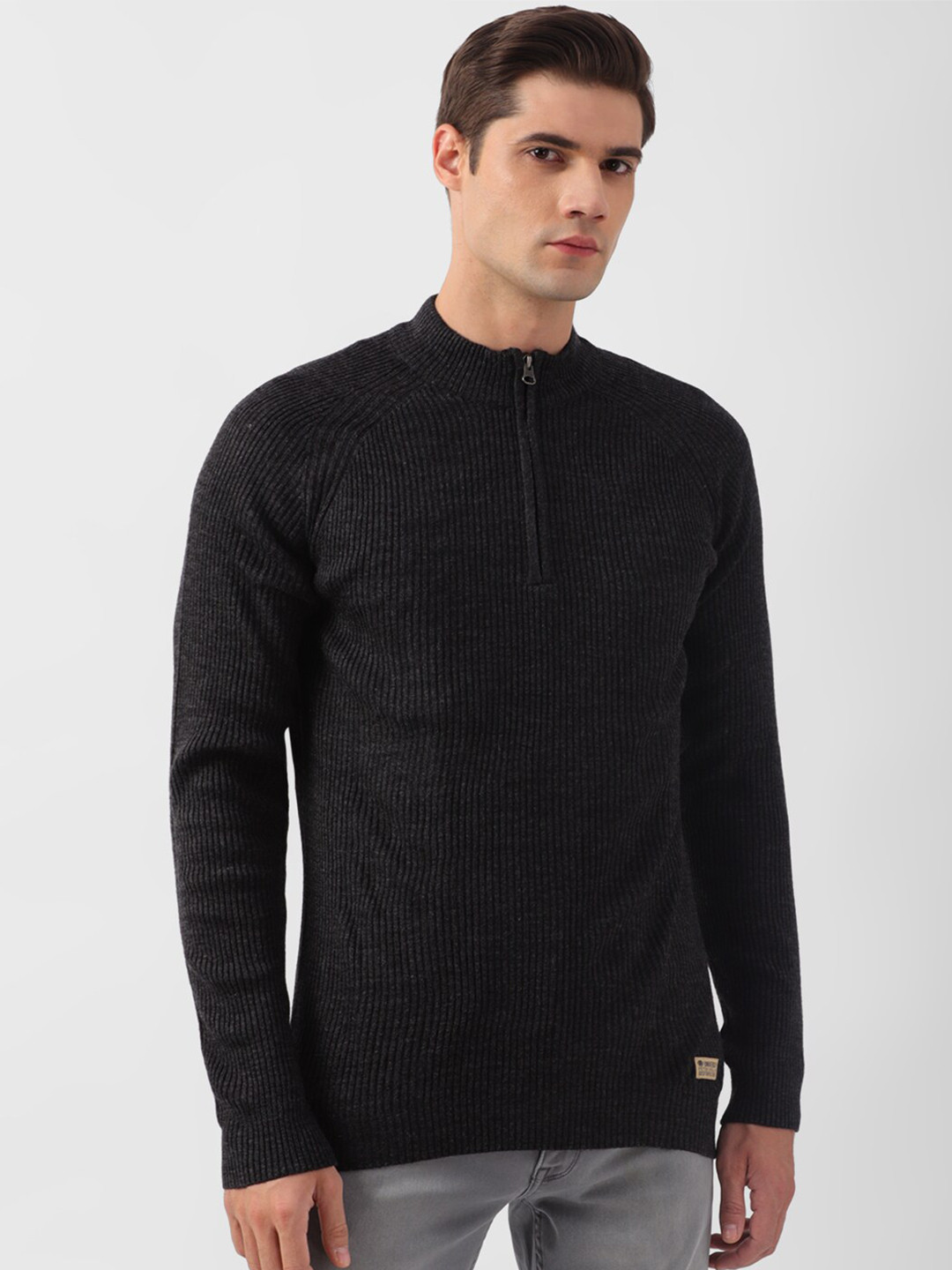 Buy PETER ENGLAND UNIVERSITY Ribbed Acrylic Pullover - Sweaters for Men ...
