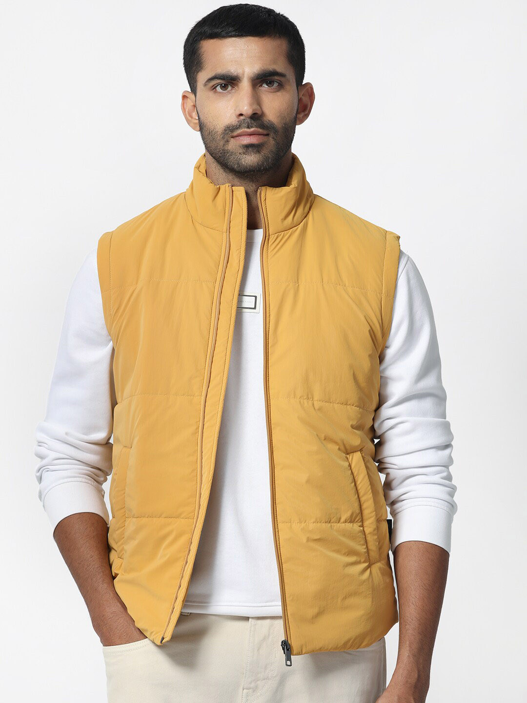 Buy RARE RABBIT Men Colson Puffer Mock Collar Padded Jacket - Jackets ...