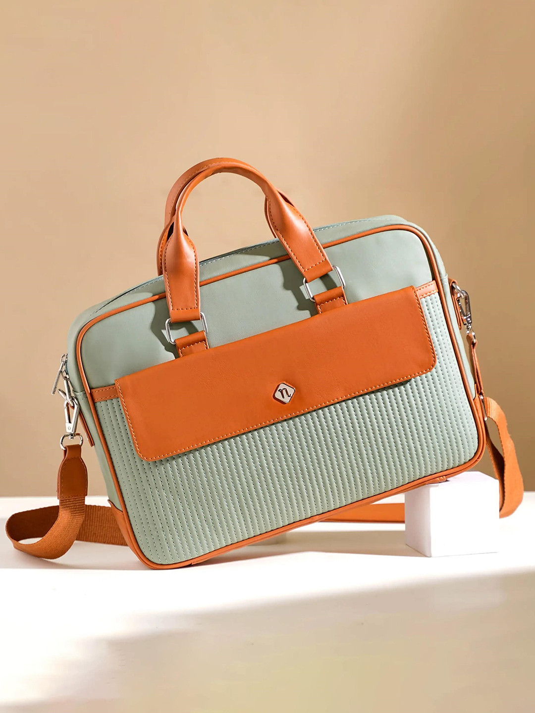 Buy Nestasia Unisex Textured Laptop Bag Up To 14 Inch Laptop - Laptop ...
