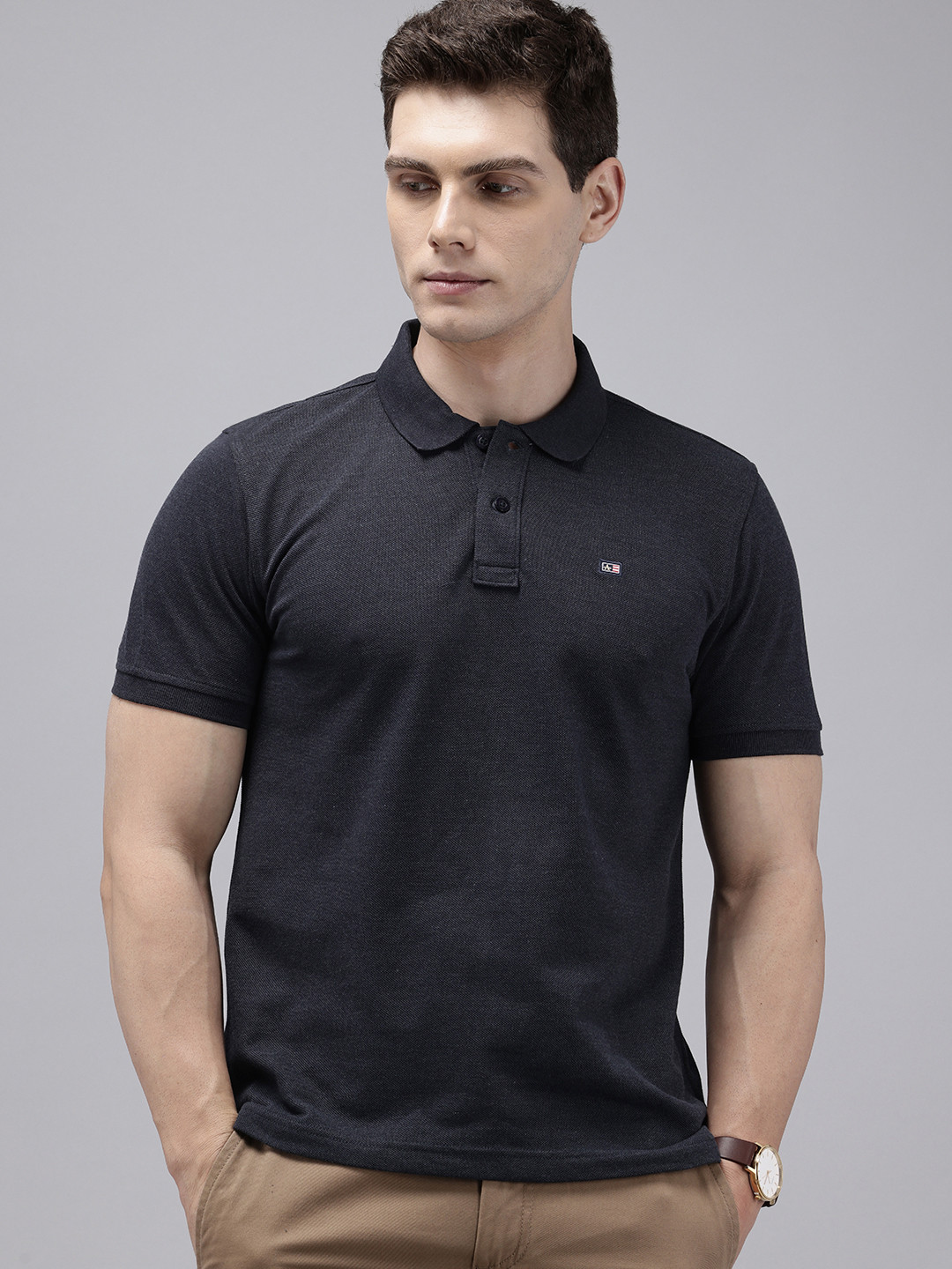 Buy Arrow Polo Collar Regular Fit T Shirt - Tshirts for Men 25474400 ...