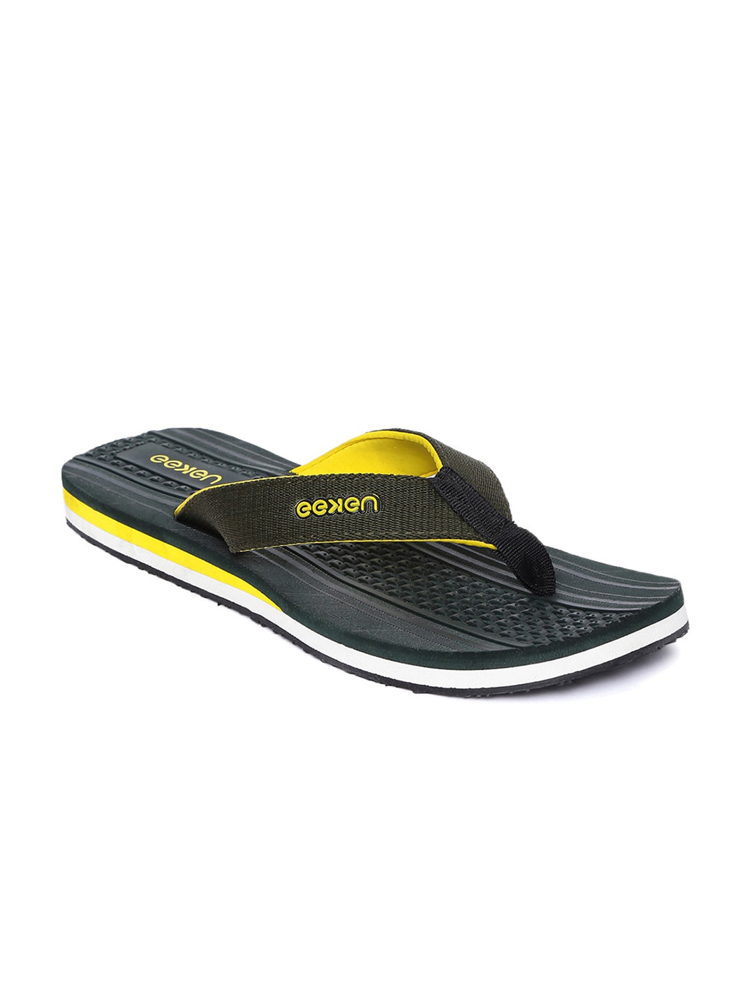 Buy Paragon Men Textured Lightweight Durable Thong Flip Flops - Flip ...