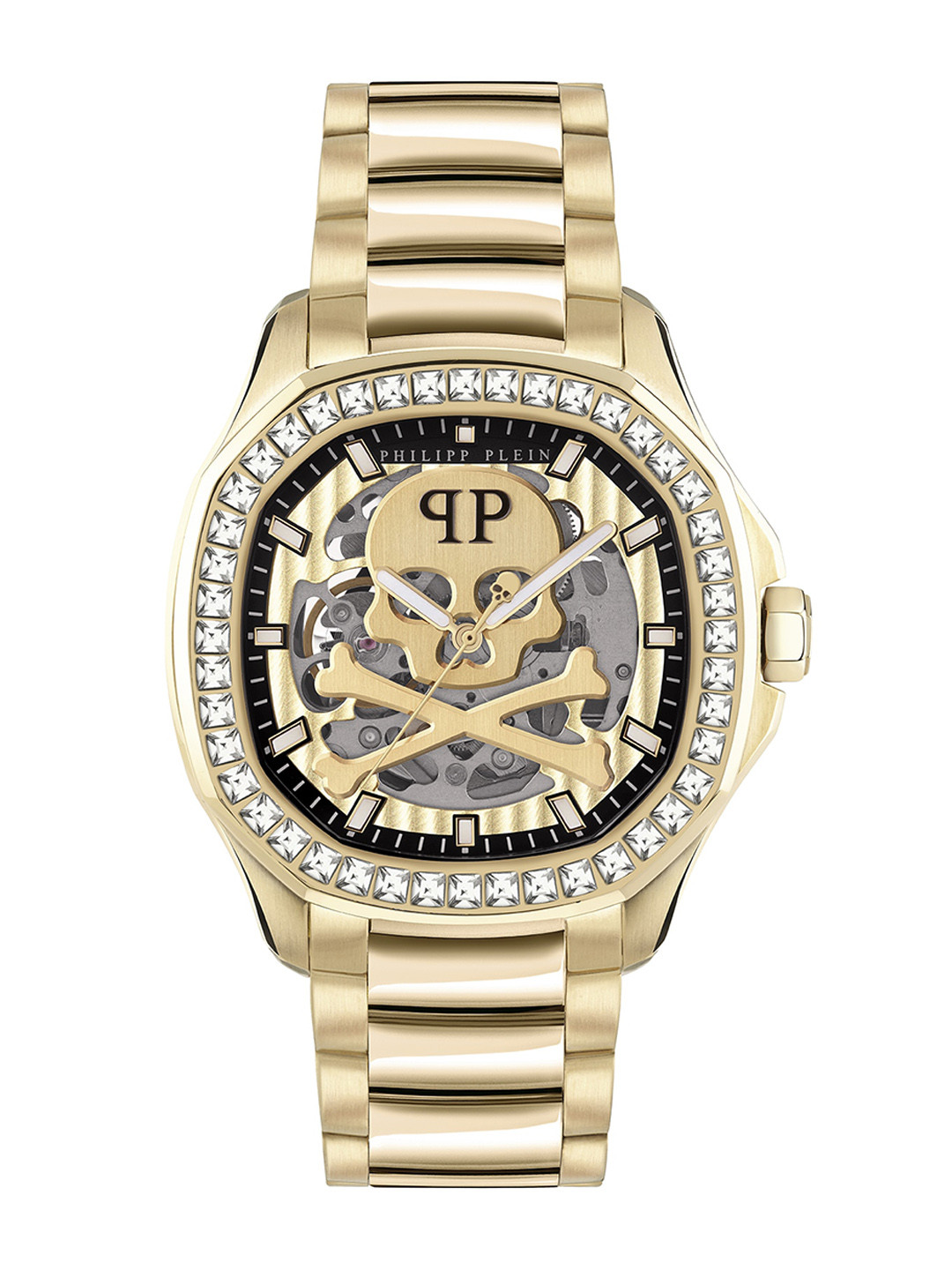 Buy PHILIPP PLEIN Men Embellished Dial & Stainless Steel Analogue Watch ...