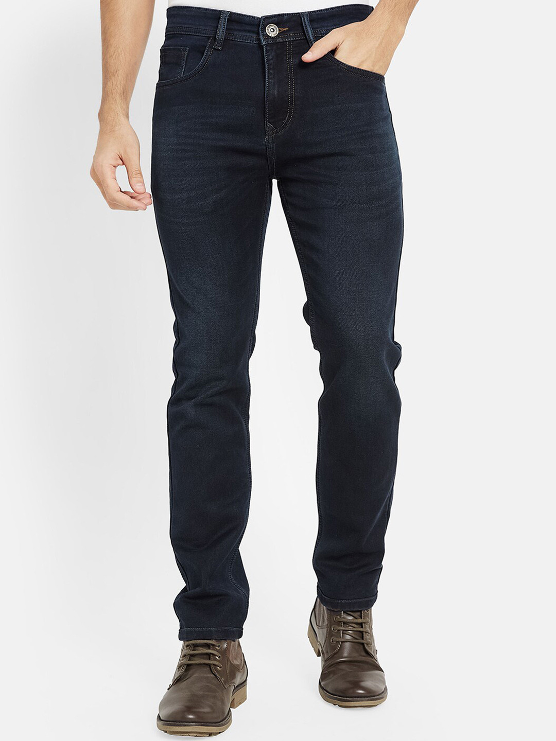 Buy Octave Men Clean Look Cotton Jeans - Jeans for Men 25481936 | Myntra