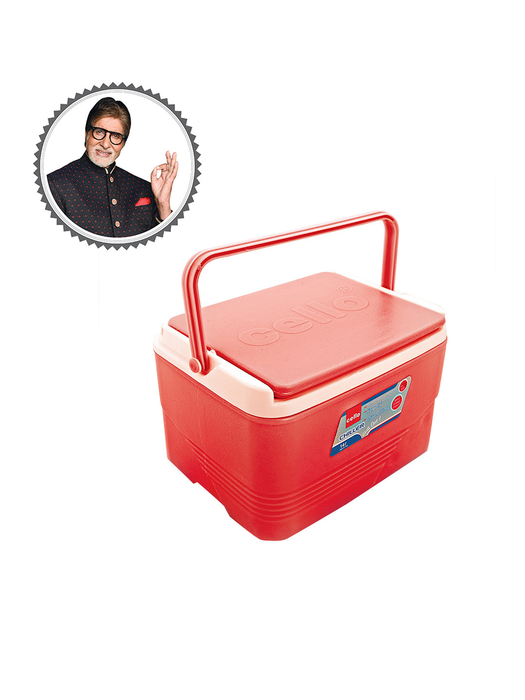 Buy Cello Red Chiller Ice Box 8 L - Ice Buckets for Unisex 25484734 ...