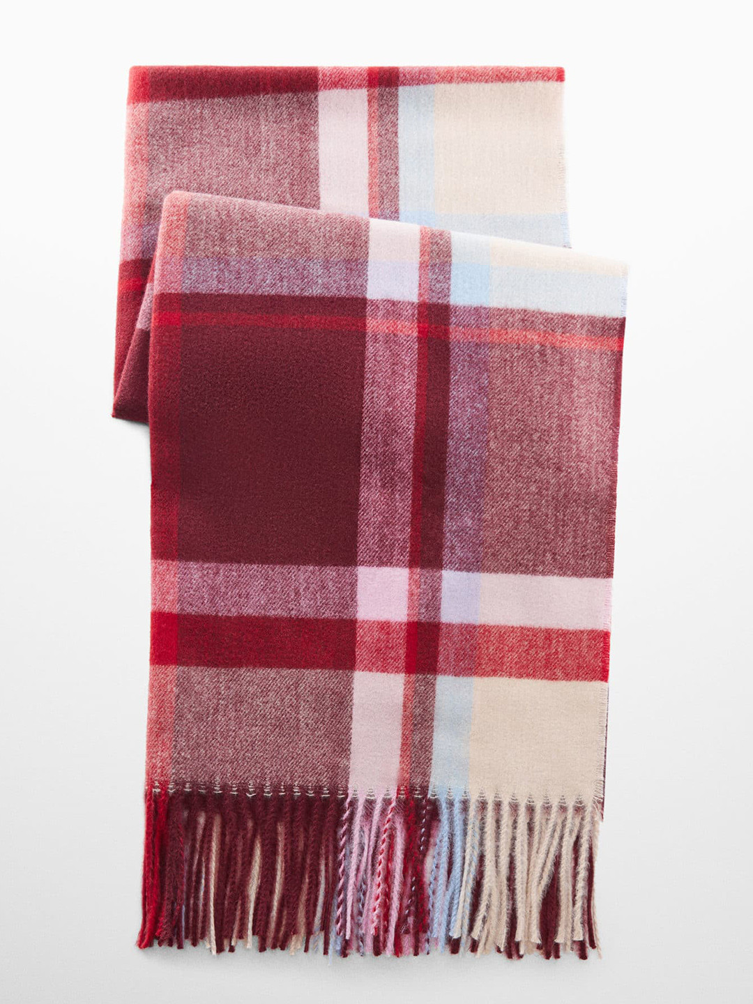Buy MANGO Women Checked Scarf - Scarves for Women 25496924 | Myntra