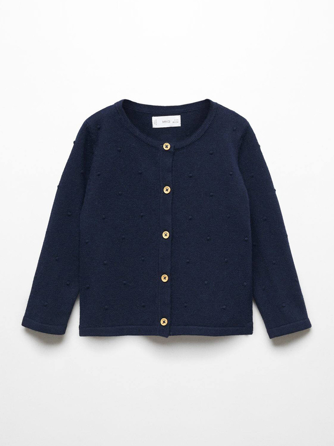 Buy Mango Kids Girls Round Neck Cardigan - Sweaters for Girls 25497540 ...