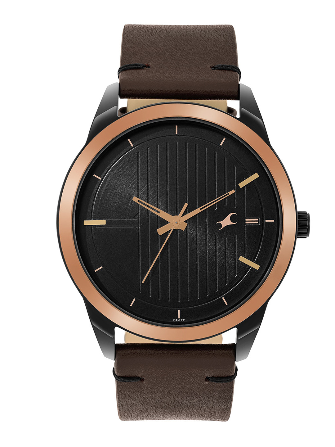 Buy Fastrack Men Stunner 7.0 Leather Straps Reset Time Analogue Watch ...