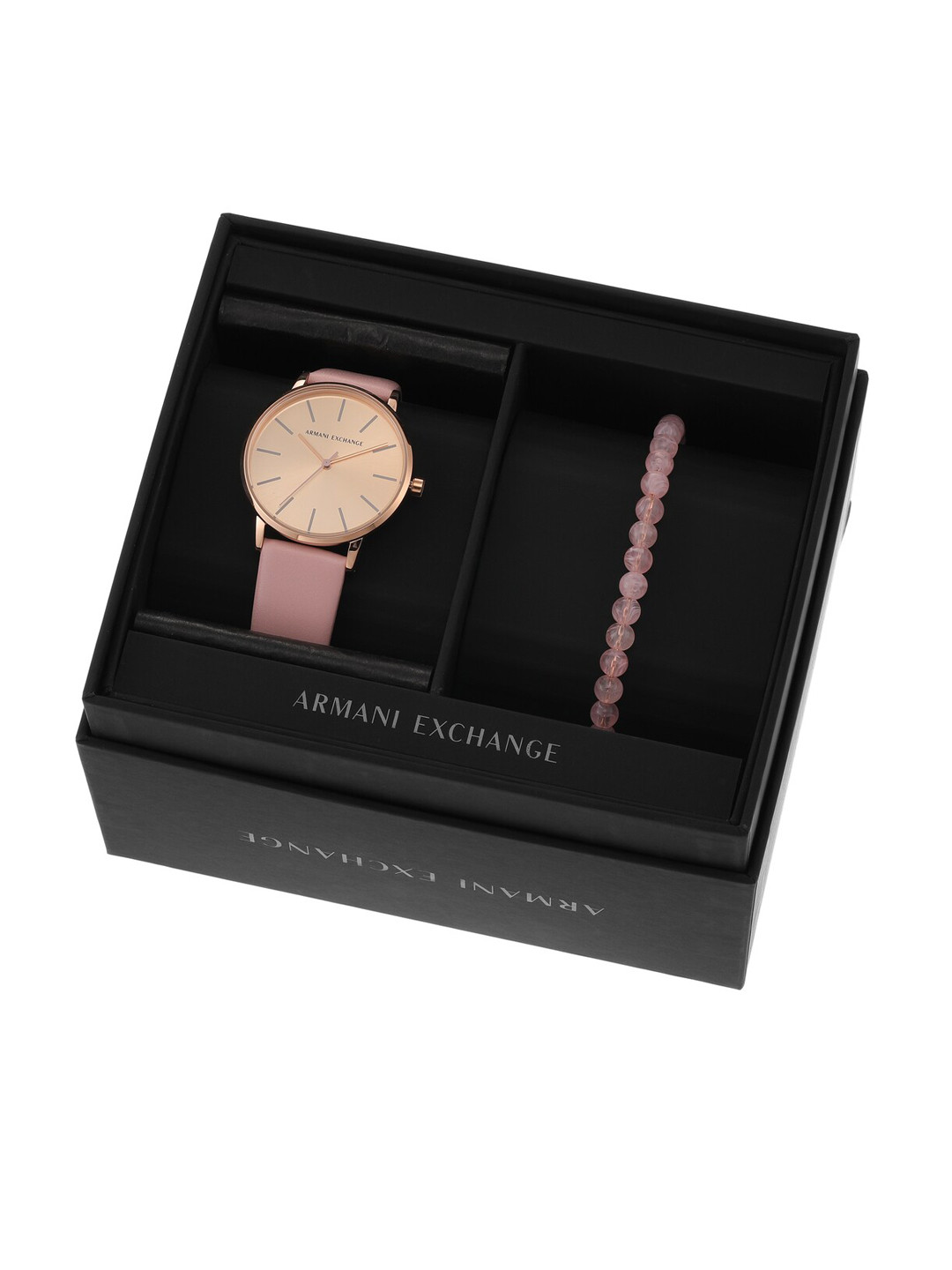 Buy Armani Exchange Women Dial & Leather Straps Analogue Watch ...