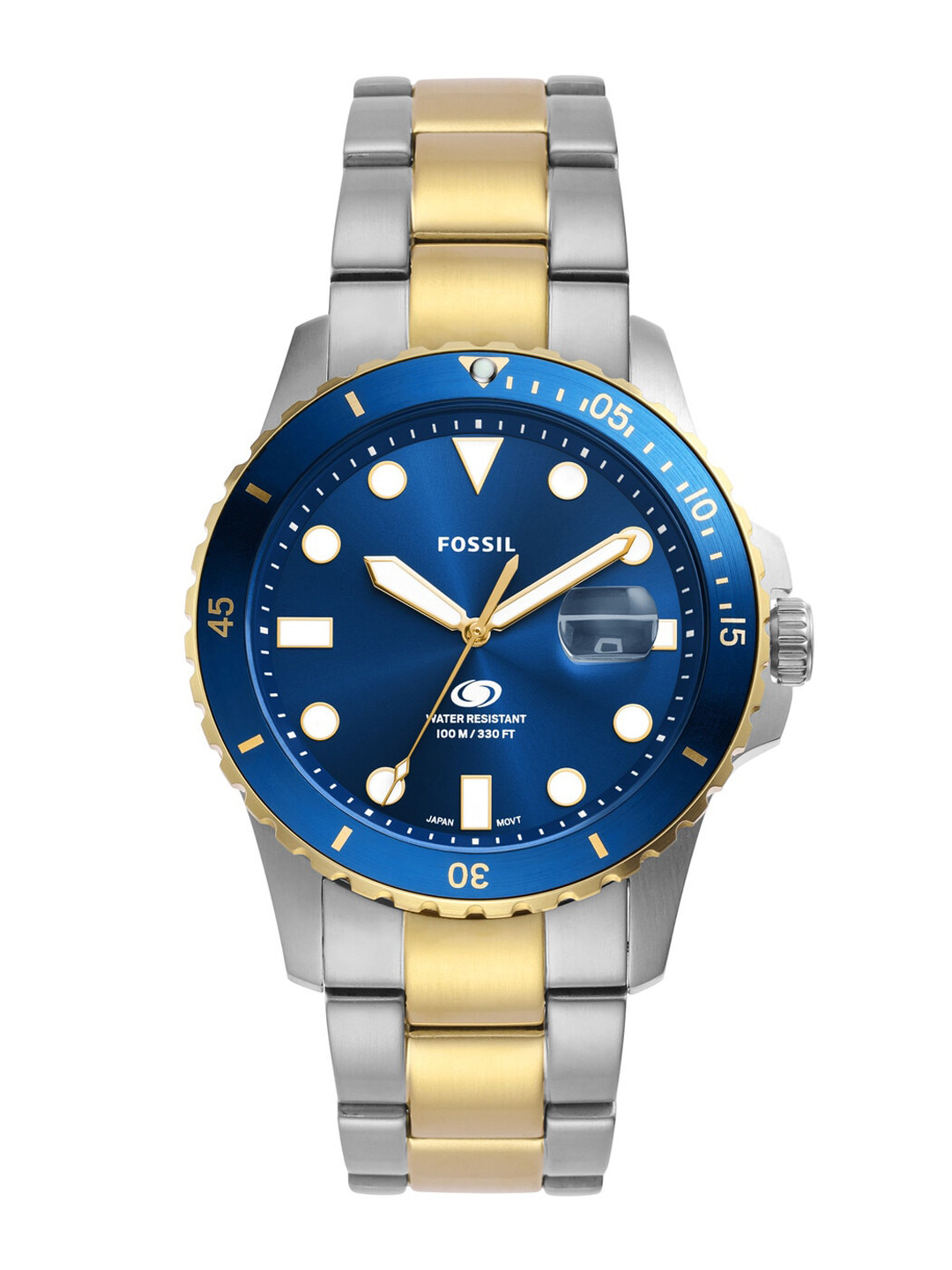 Buy Fossil Men Stainless Steel Bracelet Style Straps Analogue Watch ...