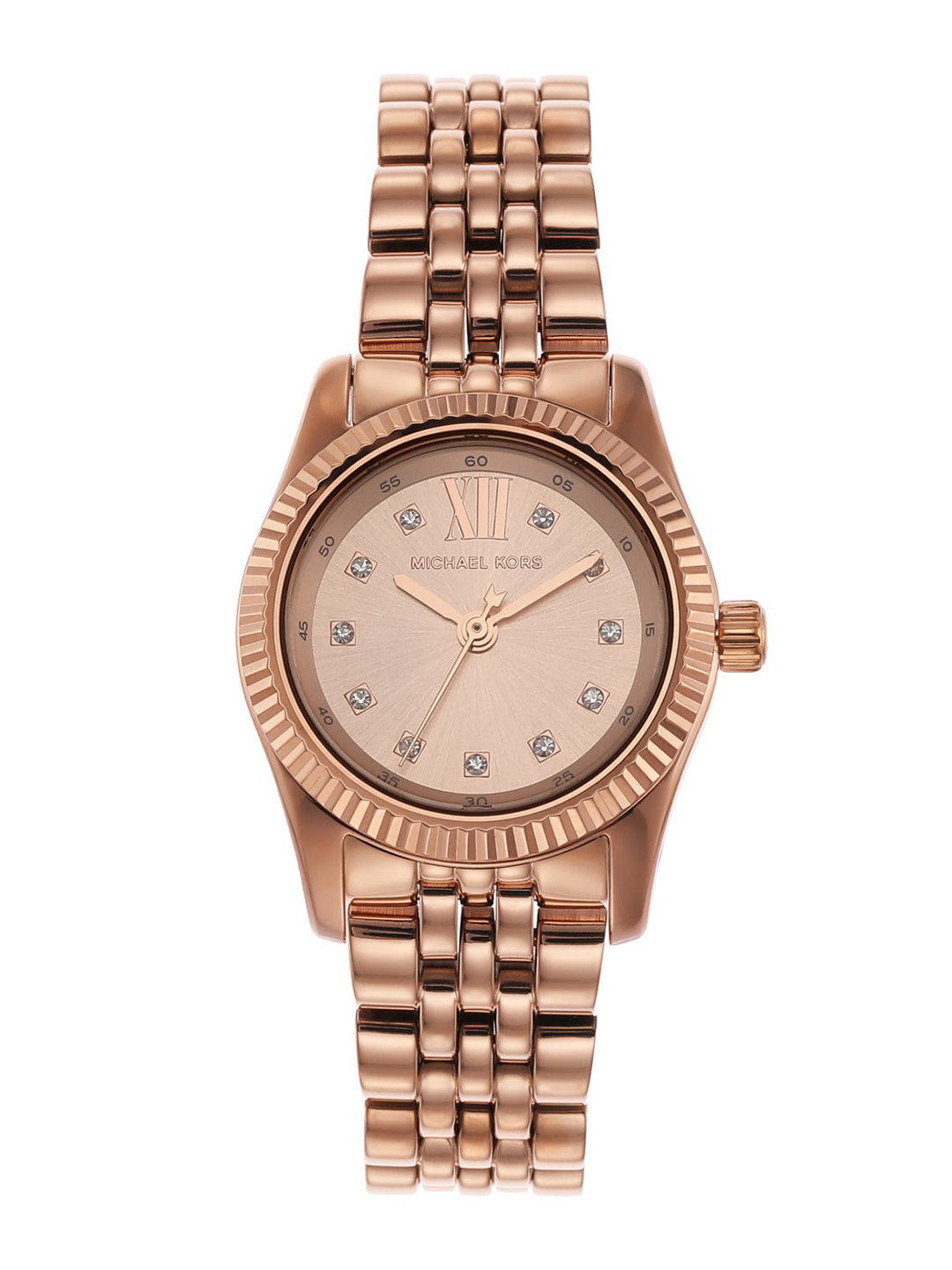 Buy Michael Kors Women Dial & Stainless Steel Bracelet Style Straps ...
