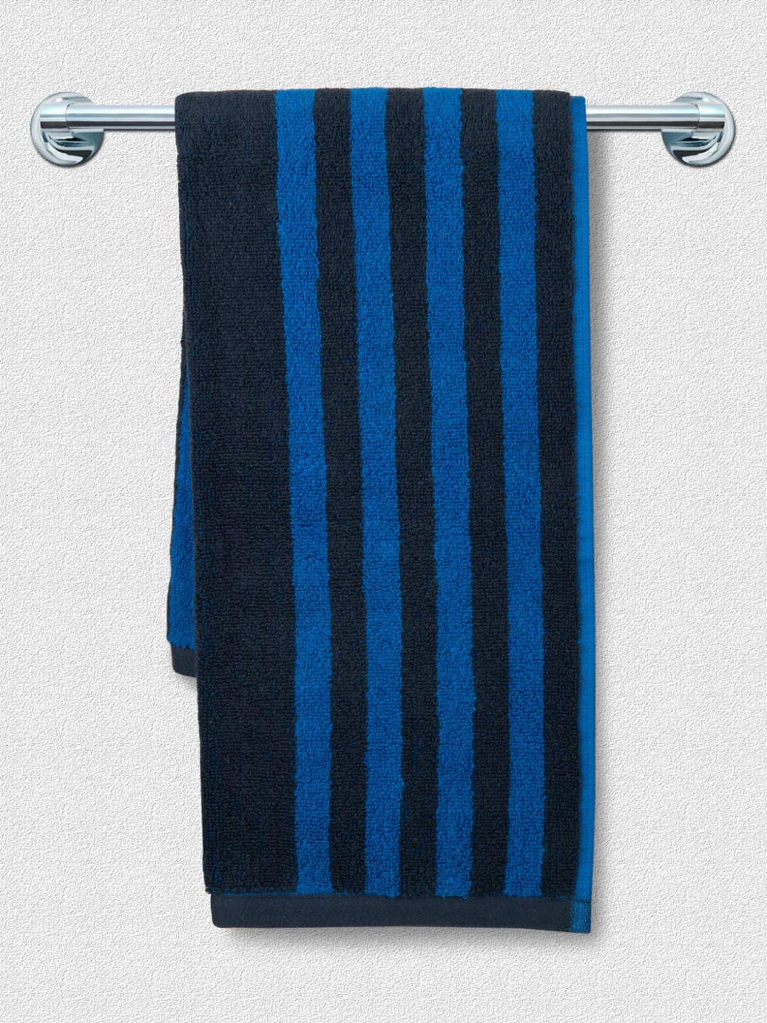 Buy Jockey T445 2 Pieces Cobalt Blue Striped 500 GSM Terry Cotton Gym ...