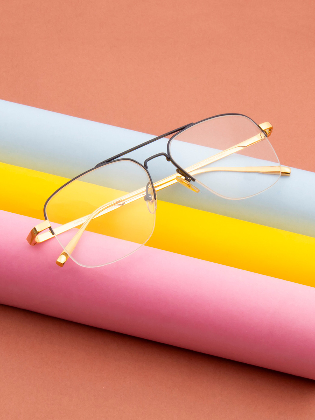 Buy Ted Smith Unisex Half Rim Wayfarer Frames TS HOLME 2_SBSK - Frames ...