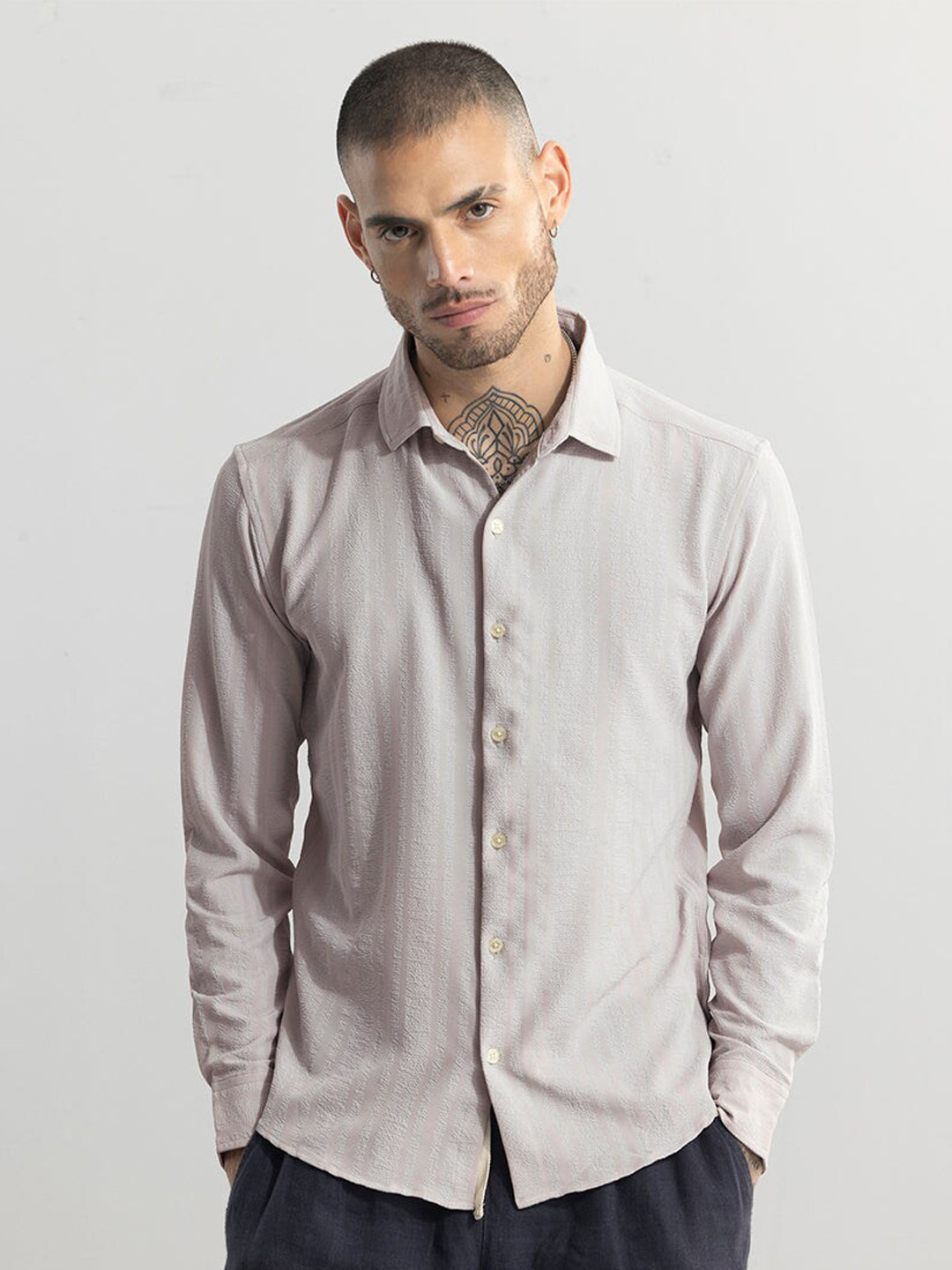 Buy Snitch Classic Slim Fit Casual Shirt - Shirts for Men 25538368 | Myntra
