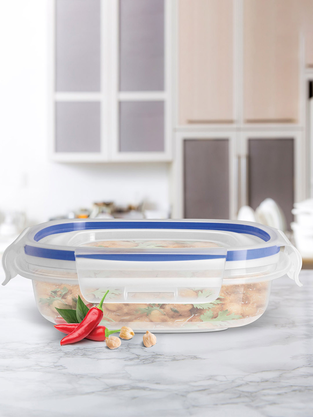 Buy Milton Lock Plus 2 Pieces Transparent BPA Free Food Container 320ML ...