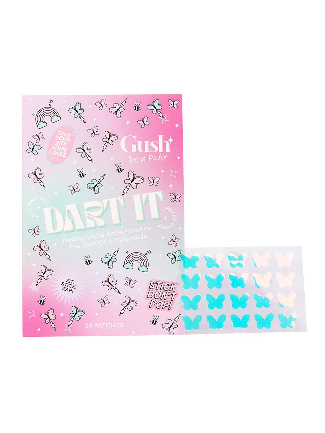 Buy Gush Beauty Dart It Hydrocolloid Pimple Patches 20 Patches ...