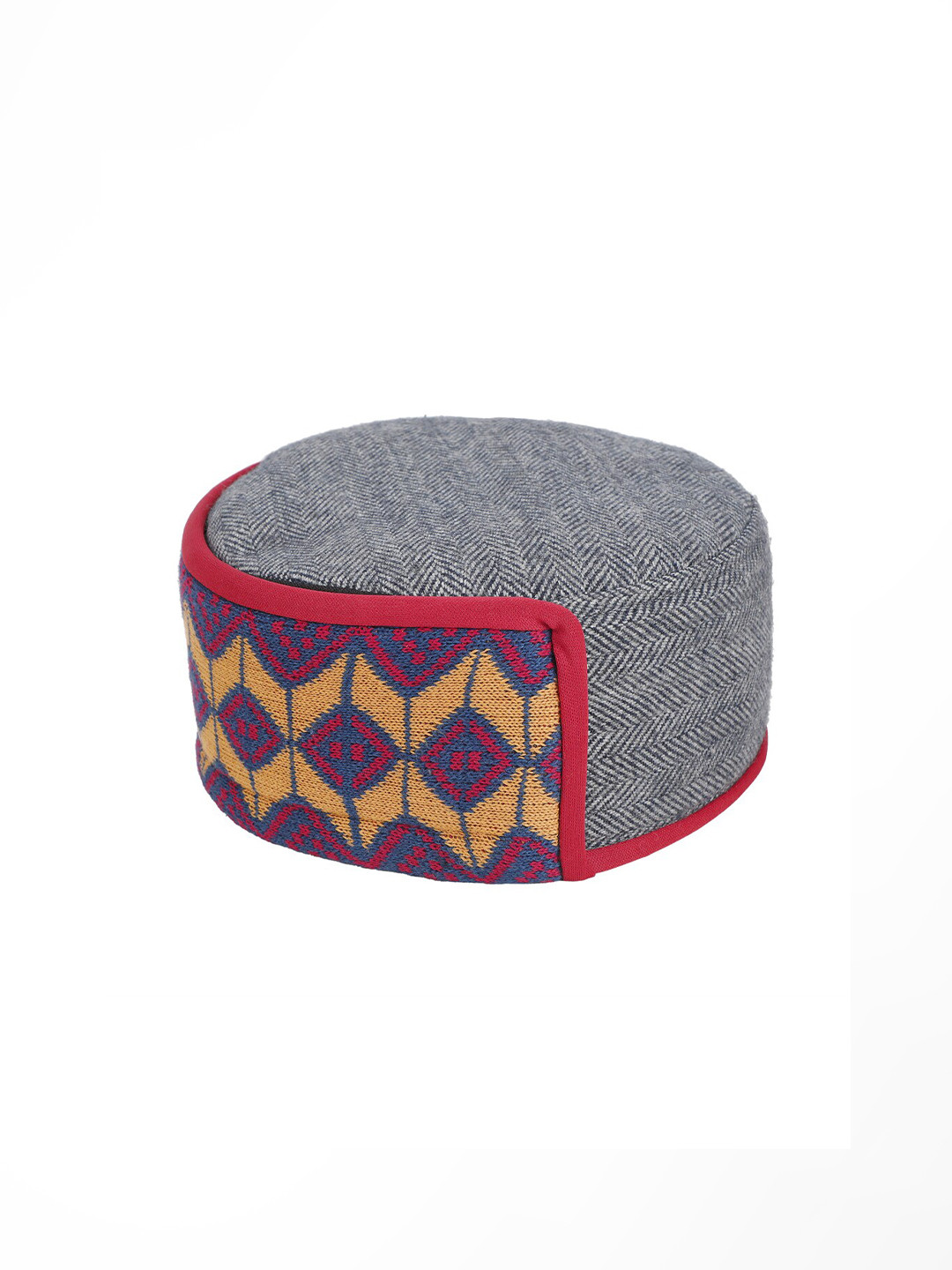 Buy Bharatasya Men Self Design Acrylic Himachali Cap - Caps for Men ...