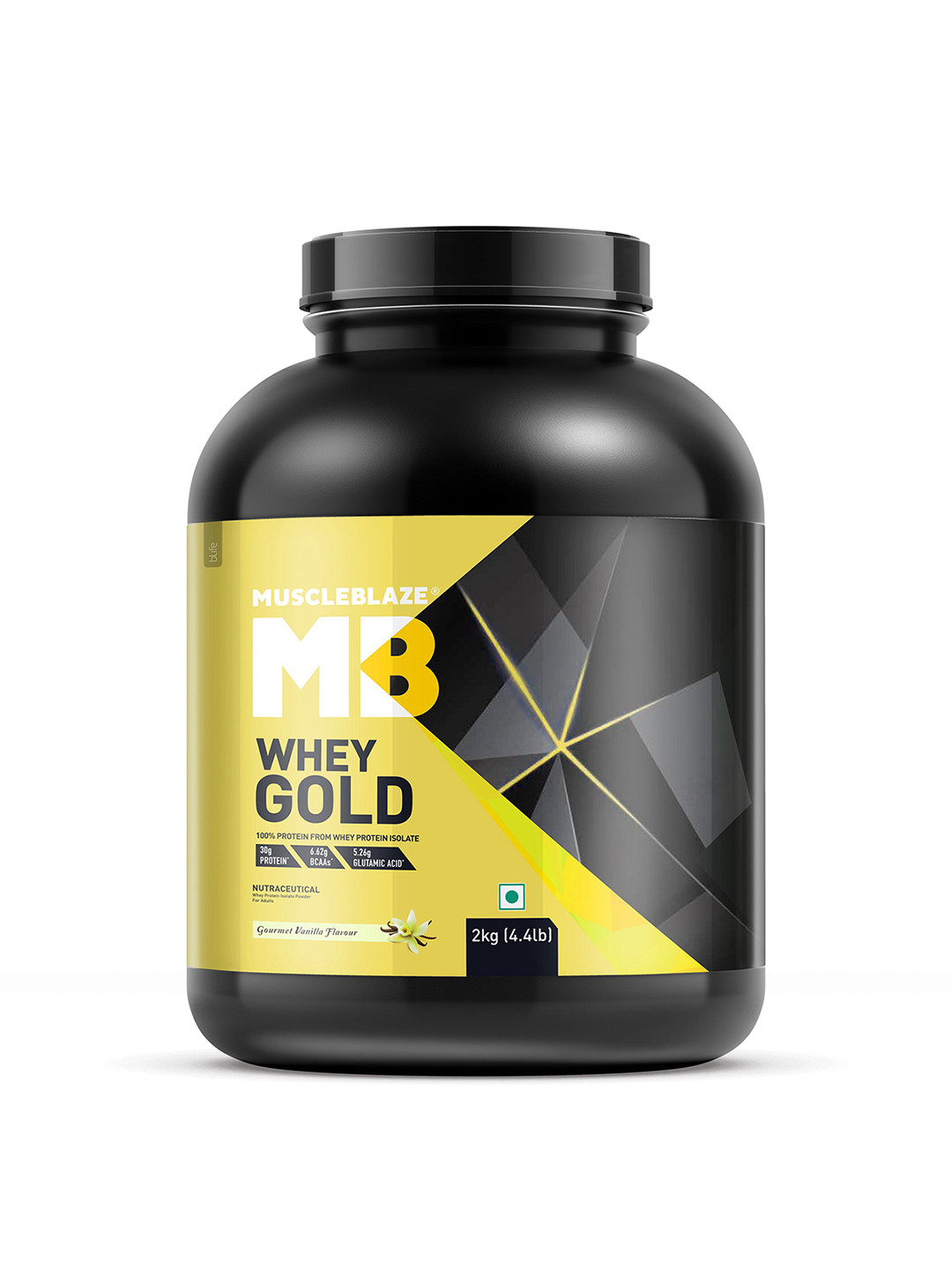 Buy MuscleBlaze MB 100% Whey Protein Powder Gourmet Vanilla 2 Kg / 4.4 ...