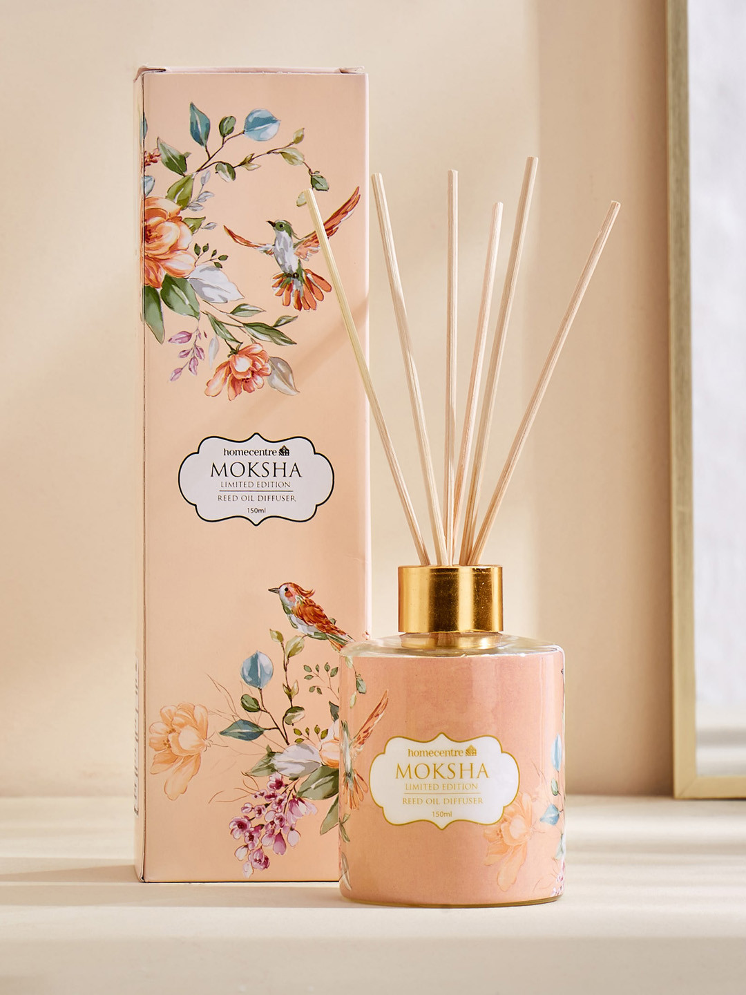 Buy Home Centre Pink Scented Enameled Aroma Oil Diffuser - Aroma Oil ...