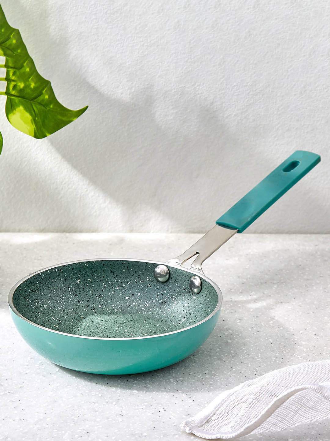 Buy Home Centre Blair Nevada Teal Mini Fry Pan Cookware - Pan for ...