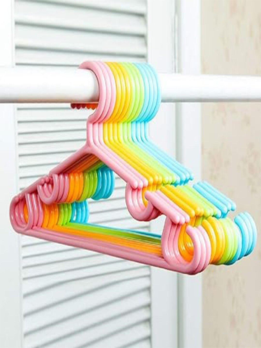 Buy Kuber Industries 10 Pieces Wardrobe Baby Hangers - Hanger for ...