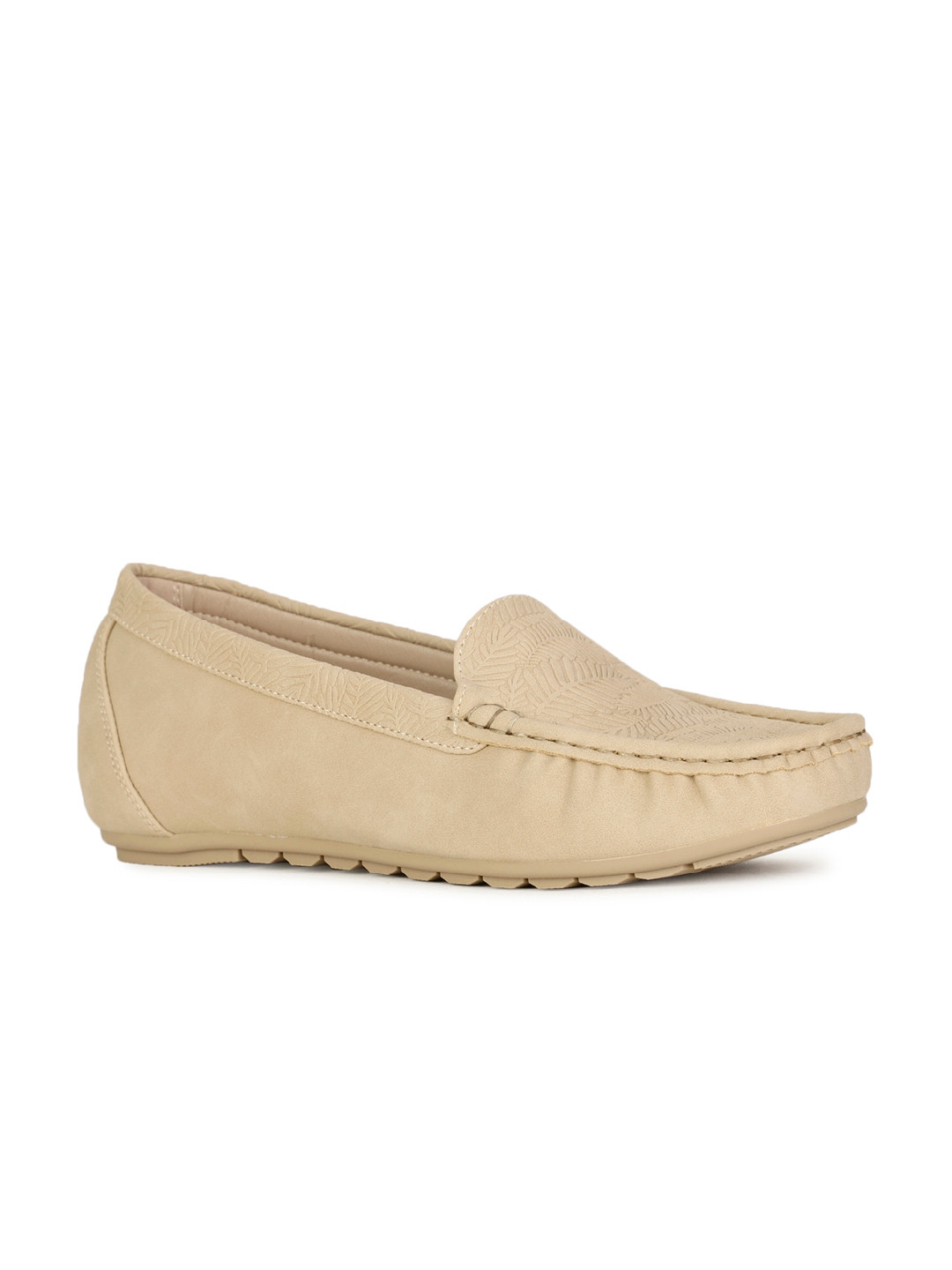 Buy Bata Comfit Women Textured Comfort Insole Loafers - Casual Shoes ...
