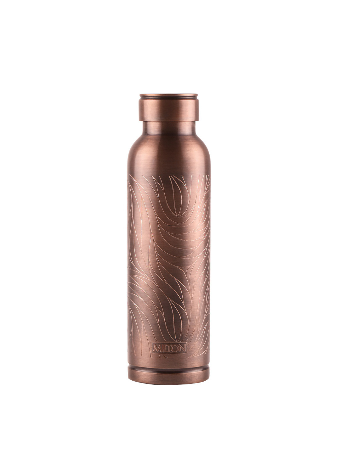 Buy Milton Copper Swasth Brown Abstract Water Bottle 940 Ml - Water ...