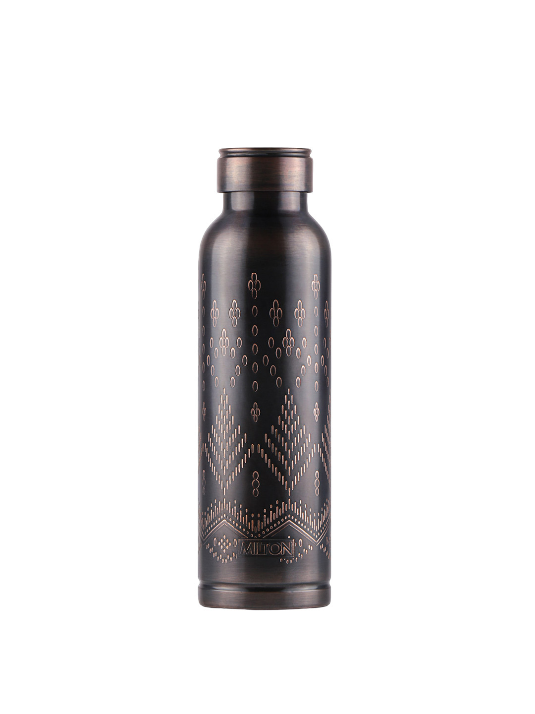 Buy Milton BlacK & Copper Ethnic Swasth Water Bottle 940 Ml - Water ...