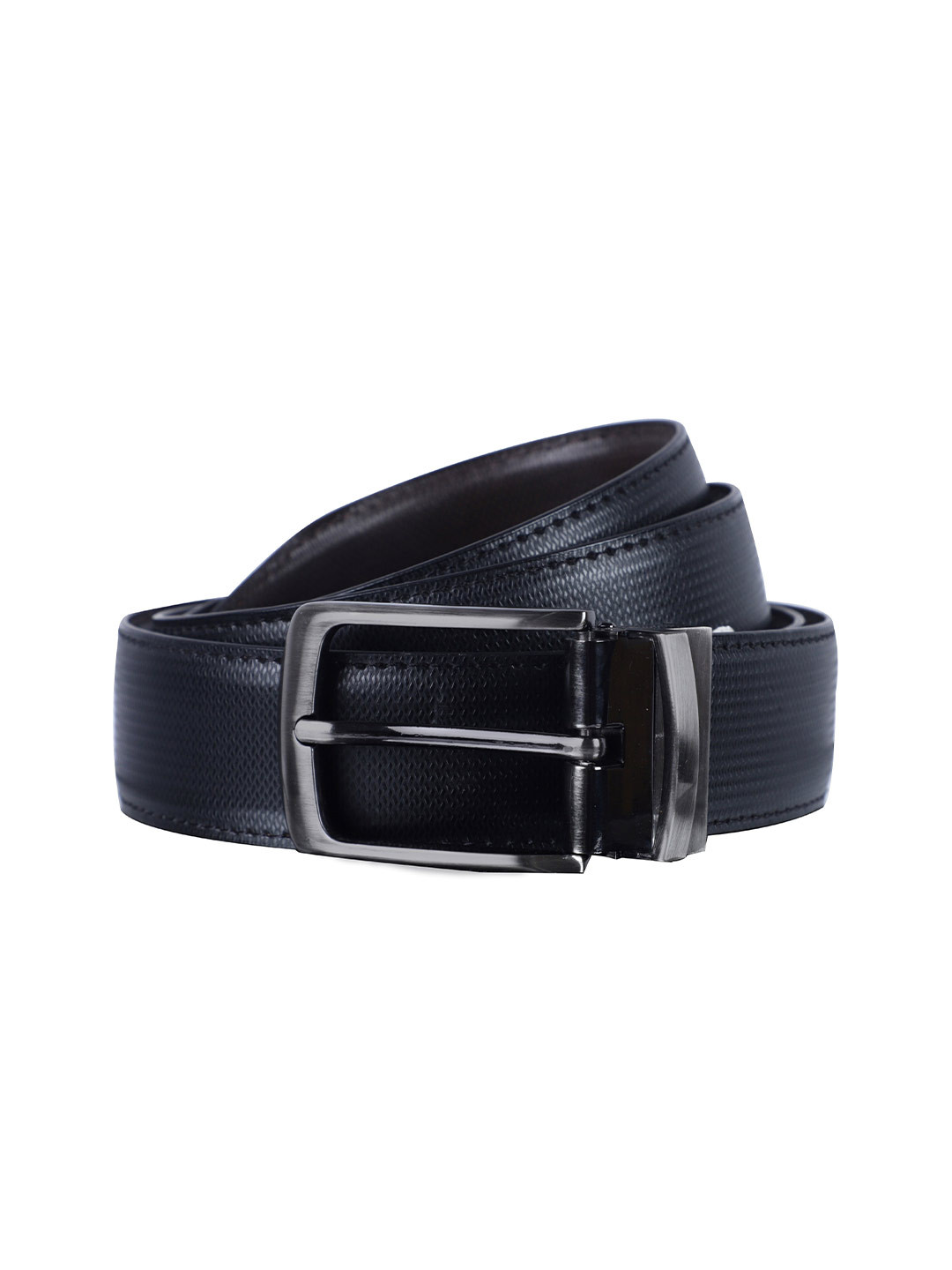 Buy Pacific Gold Men Textured Reversible Belt - Belts for Men 25587488 ...