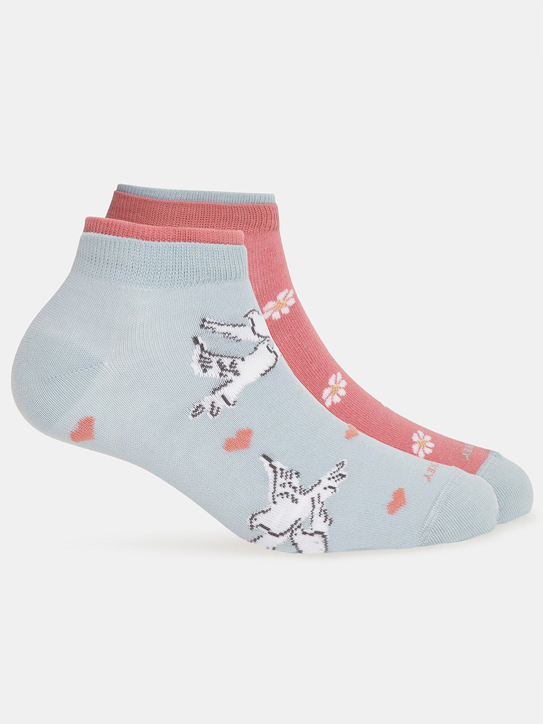 Buy Jockey Pack Of 2 Compact Cotton Stretch Low Show Socks With ...