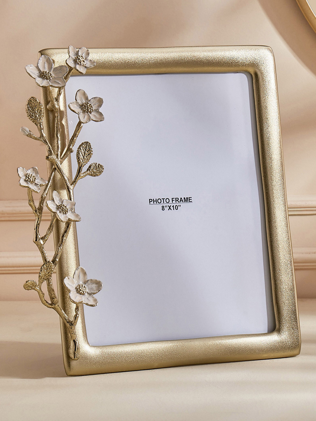 Buy Home Centre Eternity Vivere Gold Toned Iron Photo Frame - Photo ...